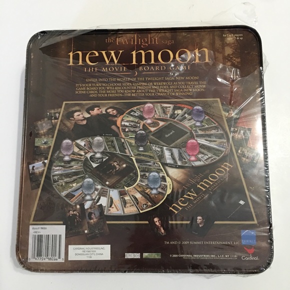 Twilight | Games | New Moon Collectors Edition Twilight Board Game ...